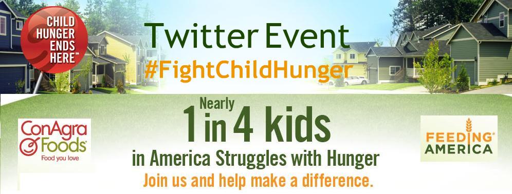 #FightChildHunger Twitter Event Friday - Resourceful Mommy