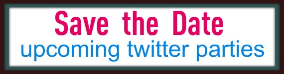 Save the Date: Upcoming Twitter Parties - Resourceful Mommy