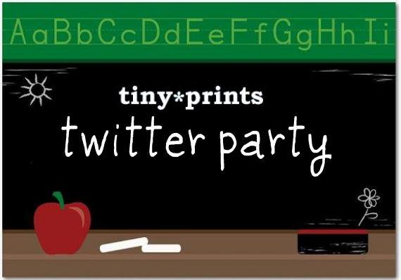 Tiny Prints Twitter Party Wednesday - Resourceful Mommy