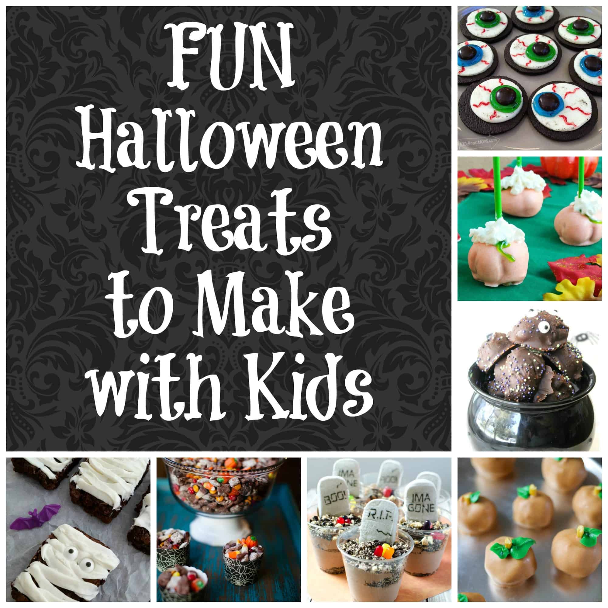 Fun Halloween Treats To Make With Kids - Resourceful Mommy